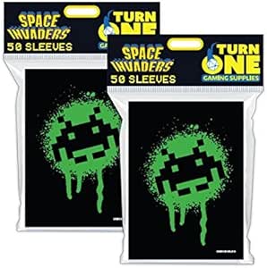 Space Invaders Graffiti Card Sleeves 50ct (2 Packs) : Amazon.co.uk