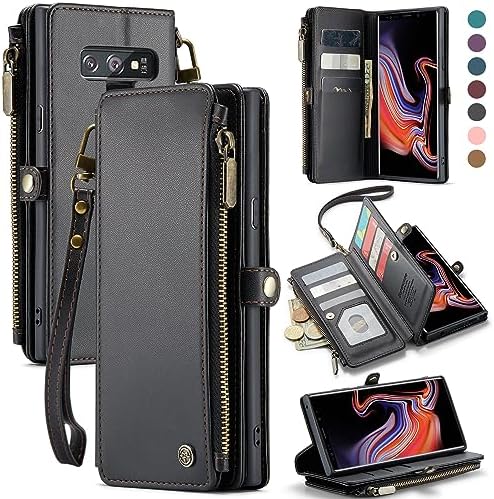 Amazon.com: Defencase Compatible with Galaxy Note 9 Case Wallet with ...