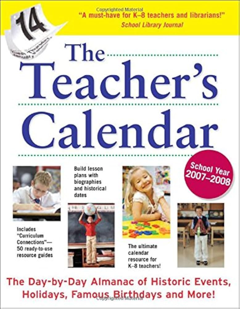 2007 2008 School Calendar