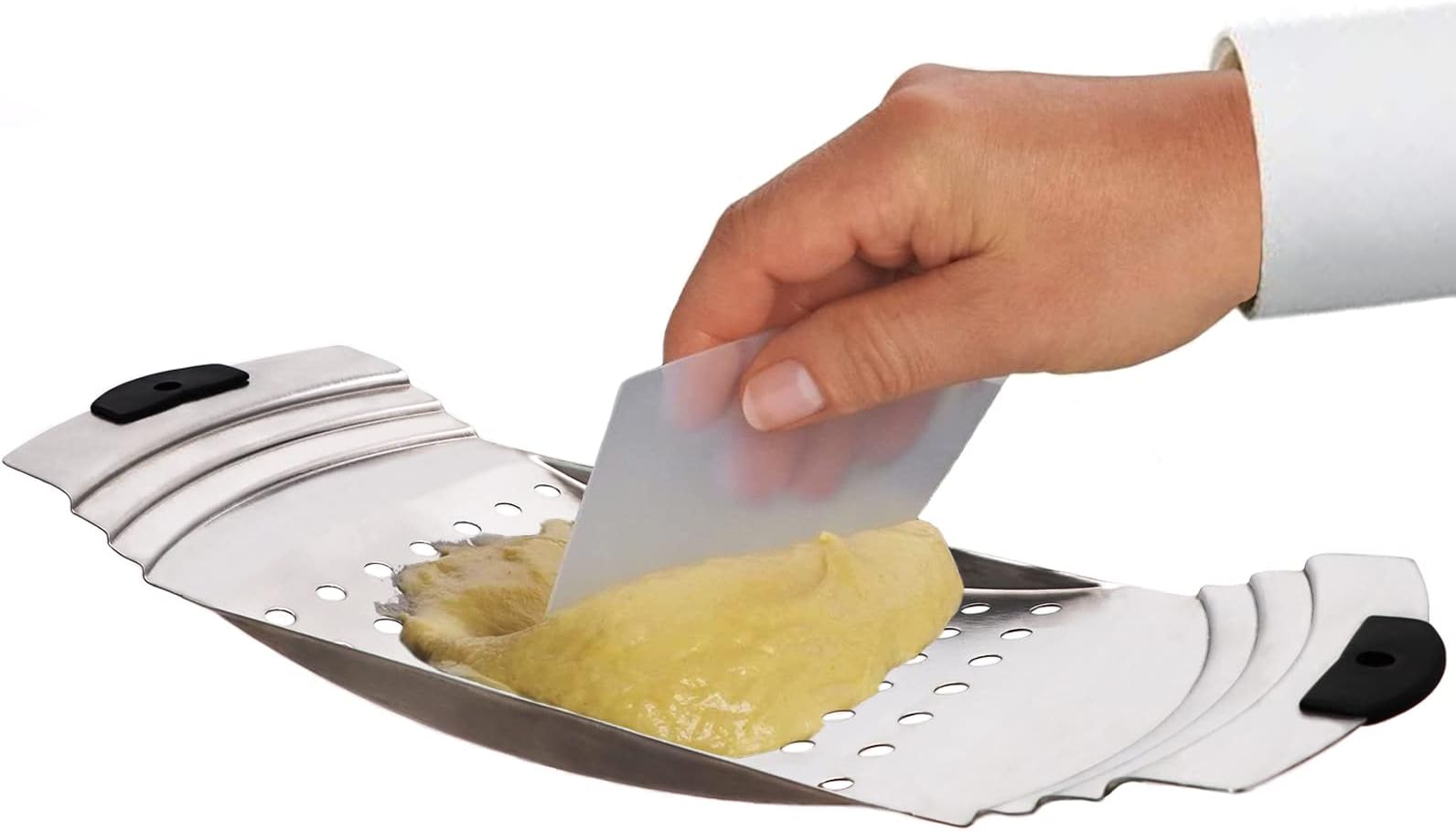Amazon.com: Stainless Steel Spaetzle Maker Homemade Noodle Dumpling ...