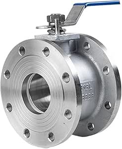 Amazon.co.jp: 304 Stainless Steel Wafer Type Flange Ball Valve, Cast Steel Thin Ball Valve, Q71F ...