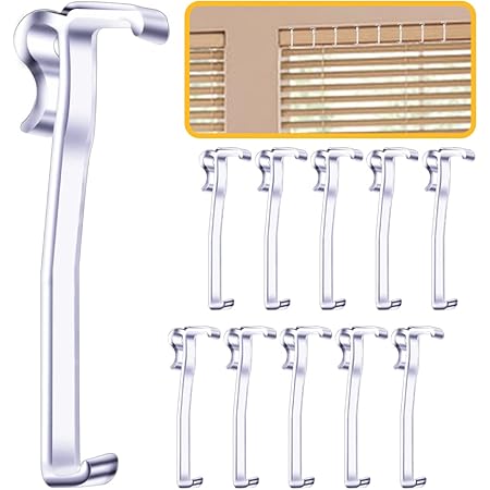 Amazon.com: 6 Pack of 2.5 Inch Valance Clips for Window Blinds : Home ...