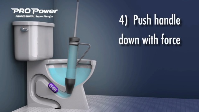 Watch How The PRO Power Super Plunger Works Using Water Pressure on ...