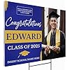 Amazon.com : 24"x18" Custom Graduation Yard Sign, Personalized Class of ...