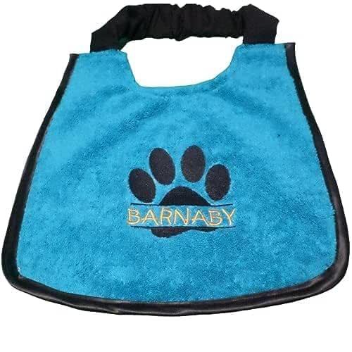 Amazon.com: Chic Handmade Embroidered Dog Drooling Bib with ...