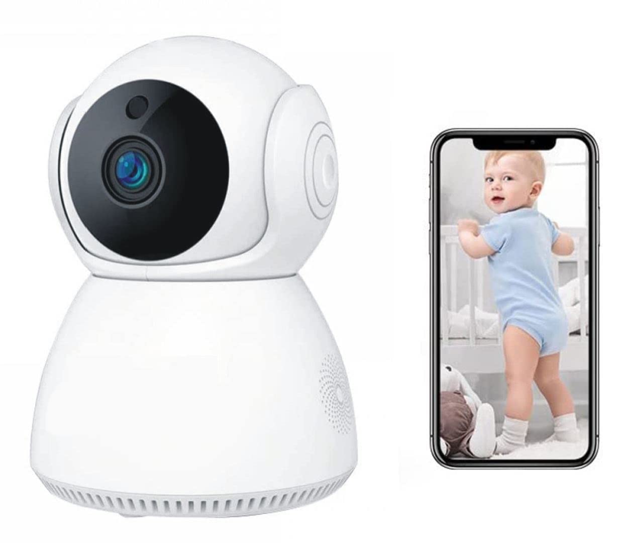 Buy CP PRO WI-FI Full HD 1080P Wireless 360° Rotate CCTV Smart Security ...