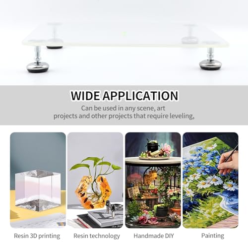 Snapklik.com : Resin Leveling Table For Epoxy Resin,12x 8Adjustable ...