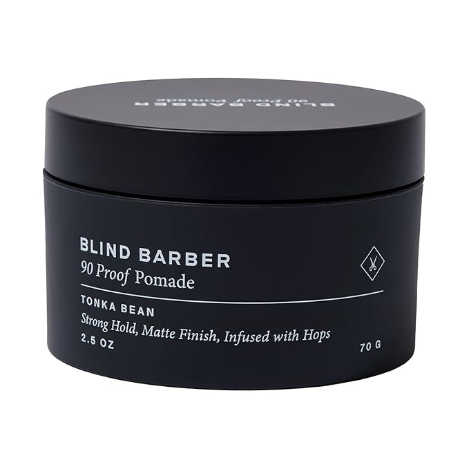 Amazon.com: Blind Barber 90 Proof Hair Pomade for Men - Strong Hold ...