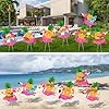 Amazon.com : Barydat 12 Pack Pineapple Flamingo Yard Signs with Stakes ...