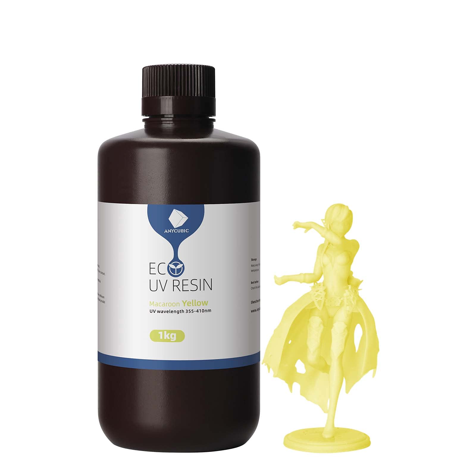 Buy ANYCUBIC 3D Printer -Based Resin with Low Odor and Safety, 405nm UV ...