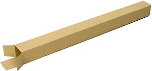 Amazon.co.jp: アースダンボール ダンボール ポスターケース B1対応 100枚セット 段ボール ポスター 軽量タイプ ...