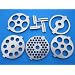 Amazon.com: 6 pc. COMPLETE SET meat grinder plates and knife for ...