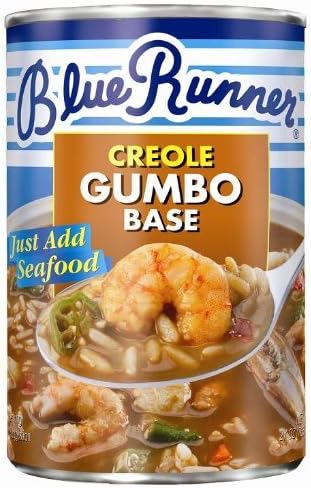 Amazon.com : Blue Runner Creole Gumbo Base, 25 Ounce : Prepared Rice ...