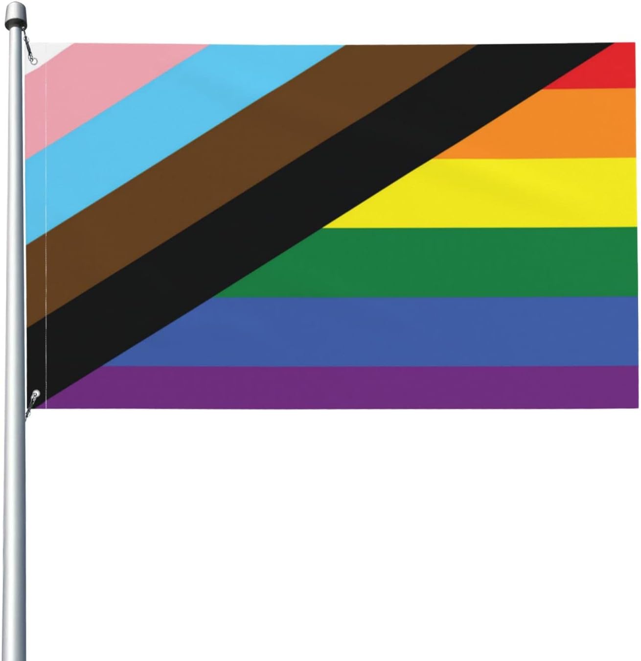 Amazon.com : Lgbtq Trans Pride Lgbt Flag All Inclusive Welcome Party ...
