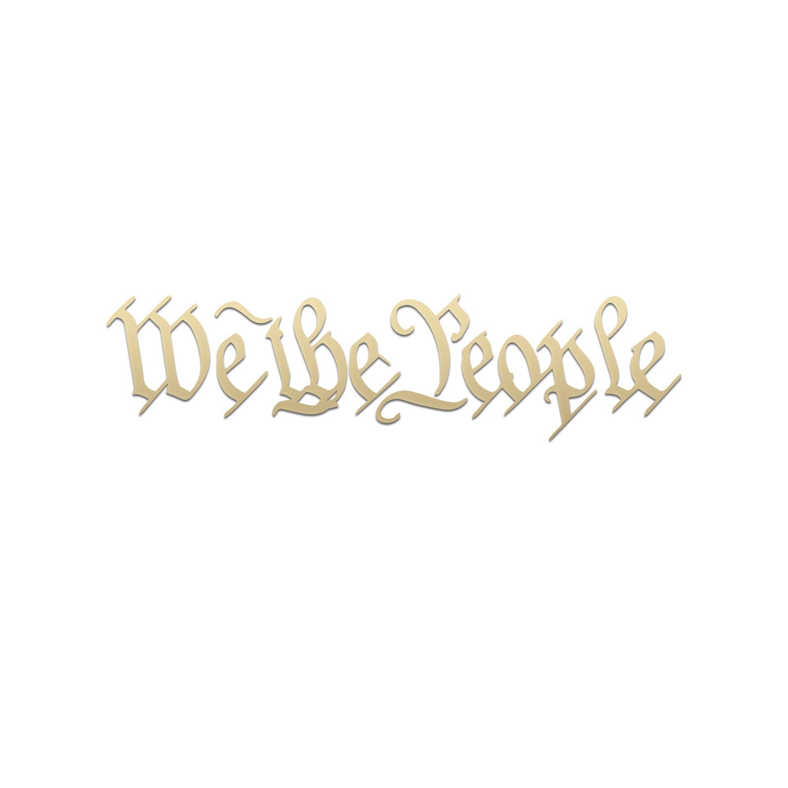 Amazon.com - We The People Decal Vinyl Sticker Auto Car Truck Wall ...
