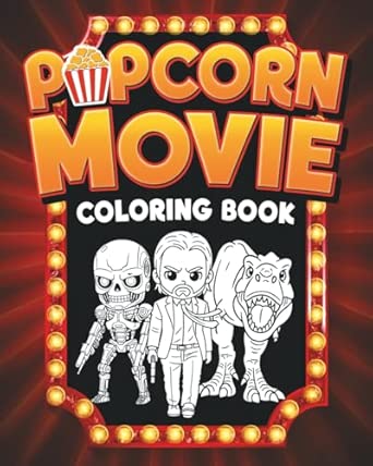 Amazon.com: Popcorn Movie Coloring Book: 9781681116099: Renfrow ...