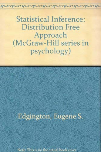Statistical Inference - The Distribution-free Approach. Mcgraw-hill ...