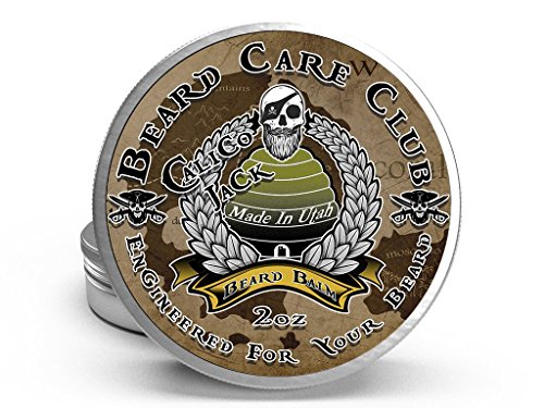 Amazon.com: Calico Jack Beard Balm, Beard Butter, Beard Moisturizer ...
