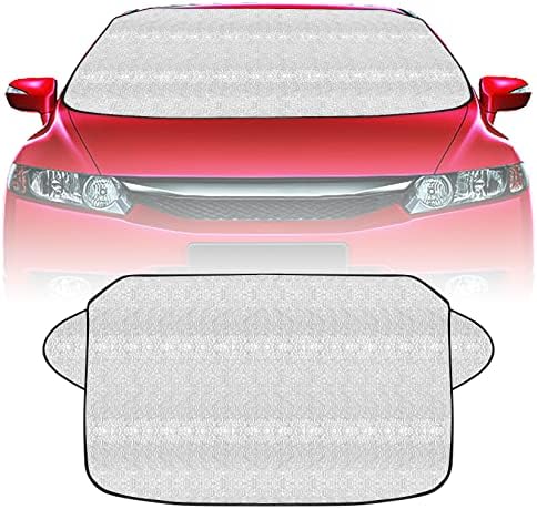 Car Windscreen Frost Cover, Foldable Car Windscreen Frost Snow Sun Ice ...