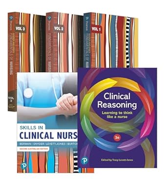 Fundamentals Nursing Vols 1-3 + Skills in Clinical Nursing + Clinical ...