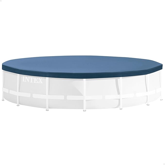 Amazon.com : INTEX 28030E Pool Cover: For 10ft Round Metal Frame Pools ...