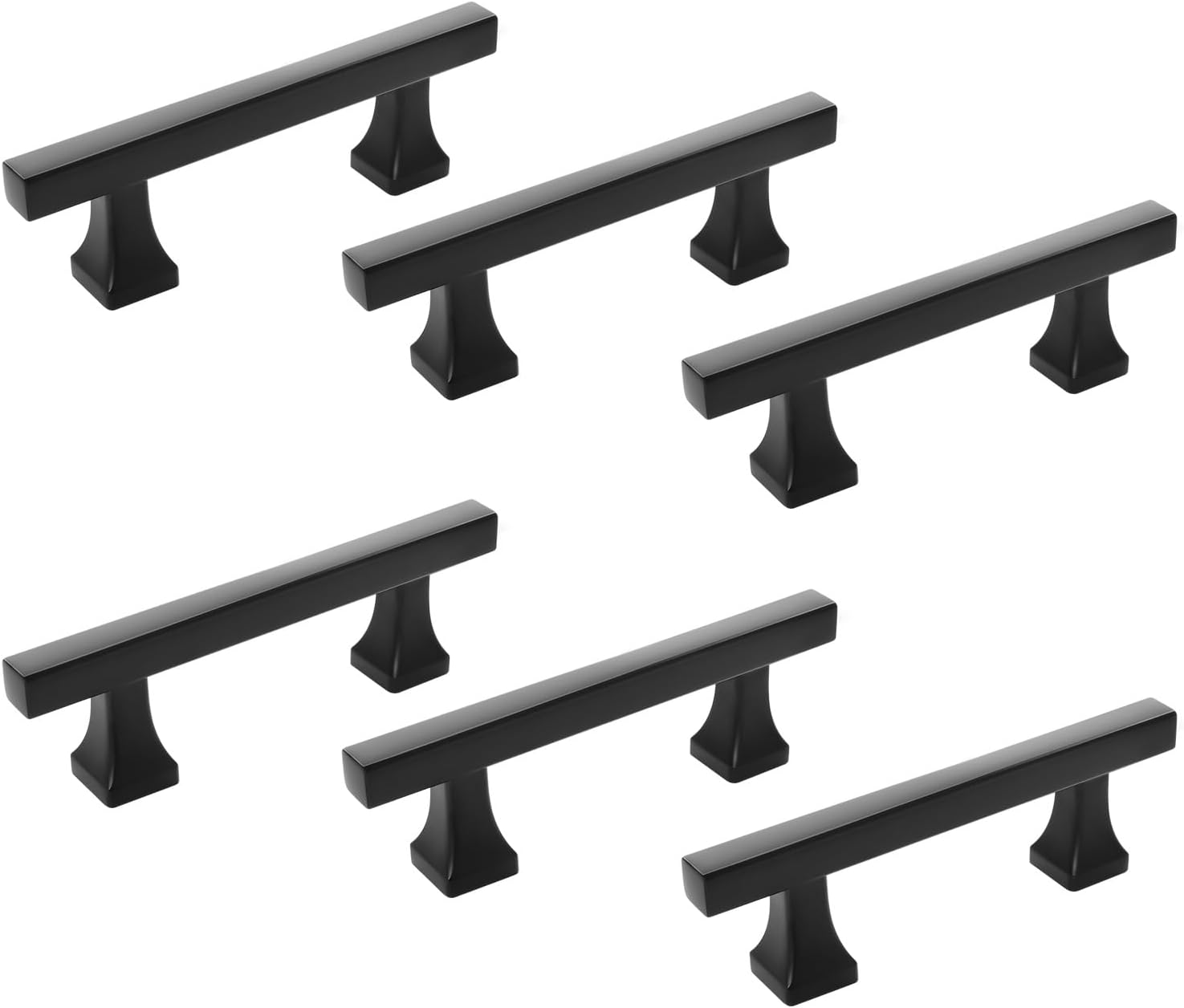 NEGS Matte Black Cabinet pulls Black Matte Cabinet pulls Black pulls ...