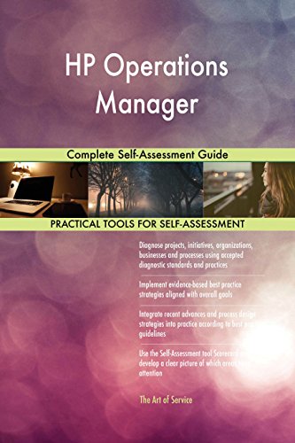 HP Operations Manager Complete Self-Assessment Guide eBook : Blokdyk ...