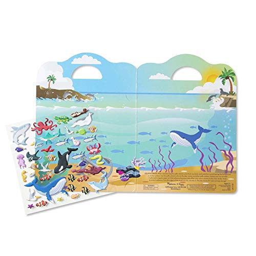 Ripley - MELISSA Y DOUG REUSABLE PUFFY STICKER WILD ADVENTURES PLAY SET ...