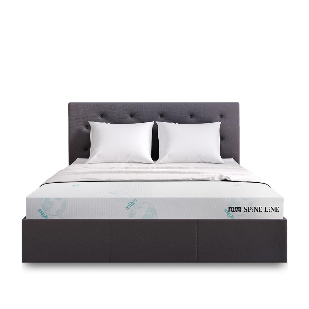 MM FOAM Spineline Orthopedic 100% Latex Mattress with Free Life ...