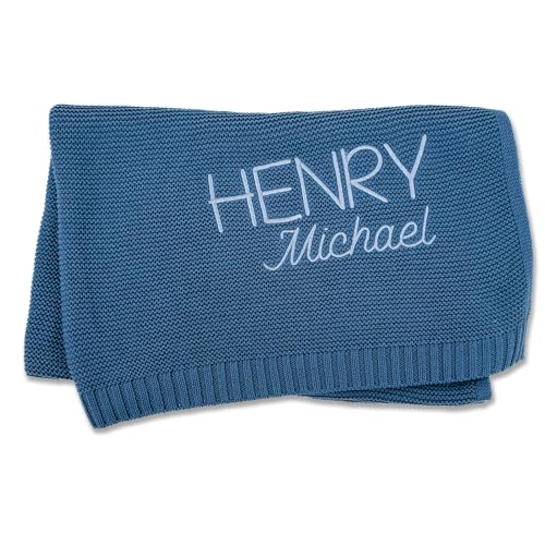 Best Personalized Knitted Baby Blankets for Keepsakes – Baby Gate