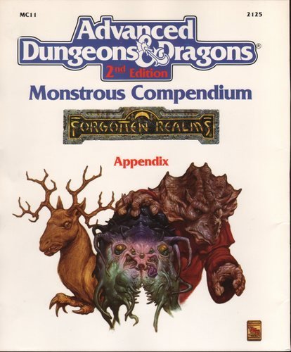 Amazon.co.jp: Monstrous Compendium: Appendix (ADVANCED DUNGEONS ...