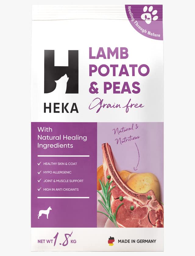 HEKA Grain-Free Lamb, Potatoes & Peas Dog Dry Food (150 GMS) | Dog Food ...