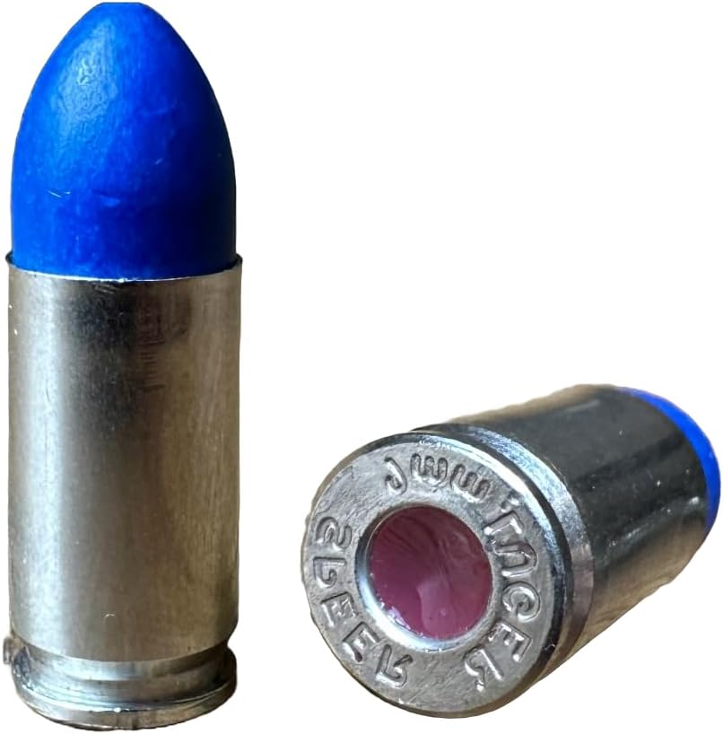 Amazon.com : Tier 1 3D Prints 9mm Blue Safety Trainer Dummy Round 10 ...