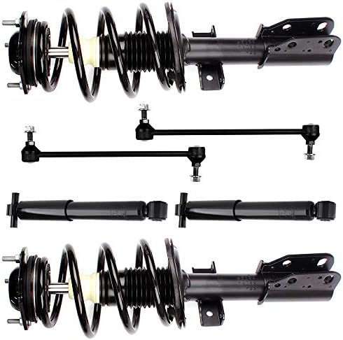 Amazon.com: ECCPP Front Strut Spring Assembly Rear shock absorber ...