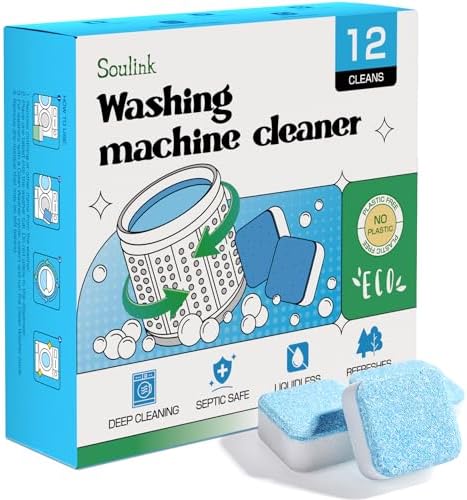 Amazon.com: Soulink Washing Machine Cleaner with Odor Blasters, 12 ...