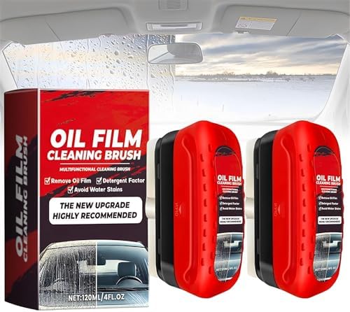 Amazon.com: Glass cleaning board, hydrophobic Windshield Coating，2Pcs ...