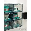Amazon.com: SCAVATA 6 Pack Hat Organizer Box, Stackable Clear Baseball ...
