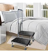 Amazon.com: Aliseniors Extra Long Step Stool with Handle, Heavy-Duty ...