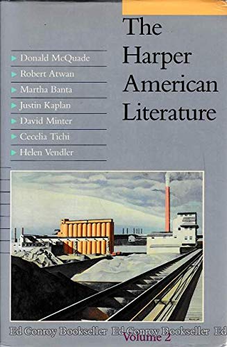 Amazon.com: The Harper American Literature: 9780060443733: McQuade ...