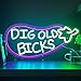 Amazon.com : GGK Eggplant Neon Sign Dig Old Bicks Neon LED Light for ...