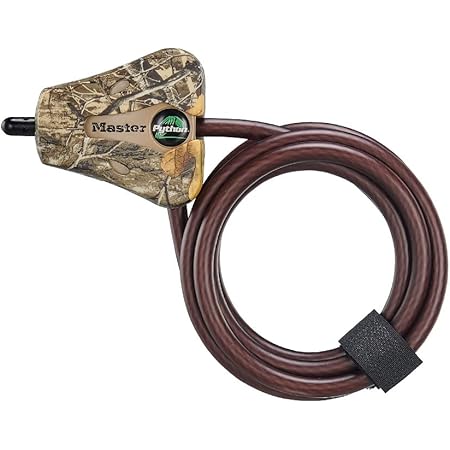 Master Lock Python Trail Camera Adjustable Camouflage Cable Locks ...
