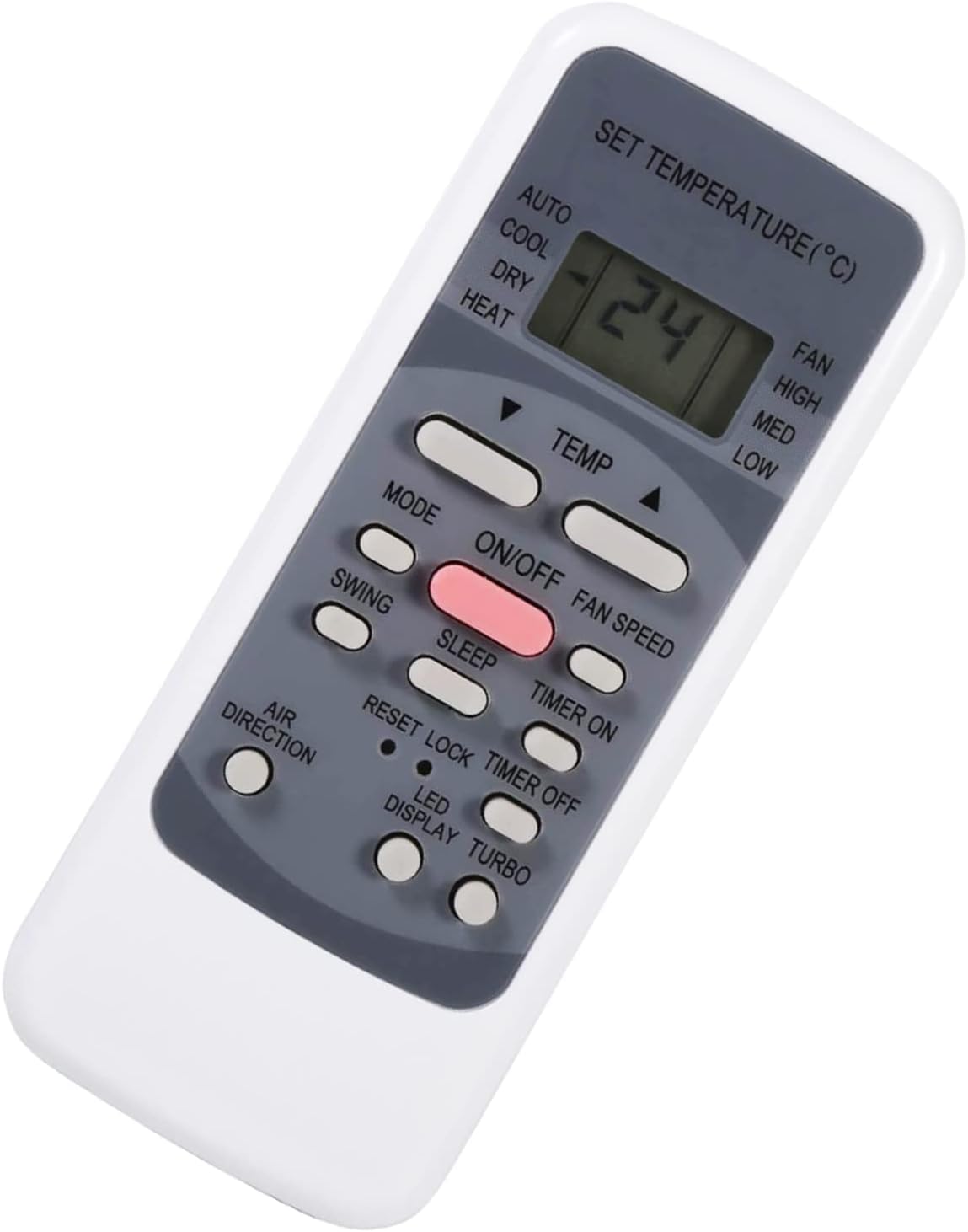 Amazon.com: R51M/E Remote Control Replacement for Midea Air Conditioner ...