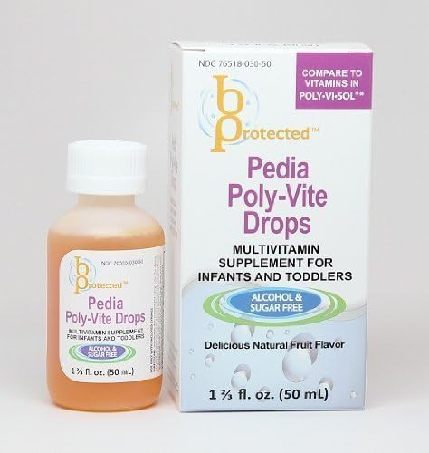 Amazon.com: 3 pack of Pedia Poly-Vite Drops 50 mL : Health & Household