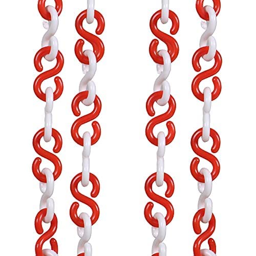 Buy Breeze Shears S Hook Safety Chain Plastic Barrier Safety Cone Heavy ...