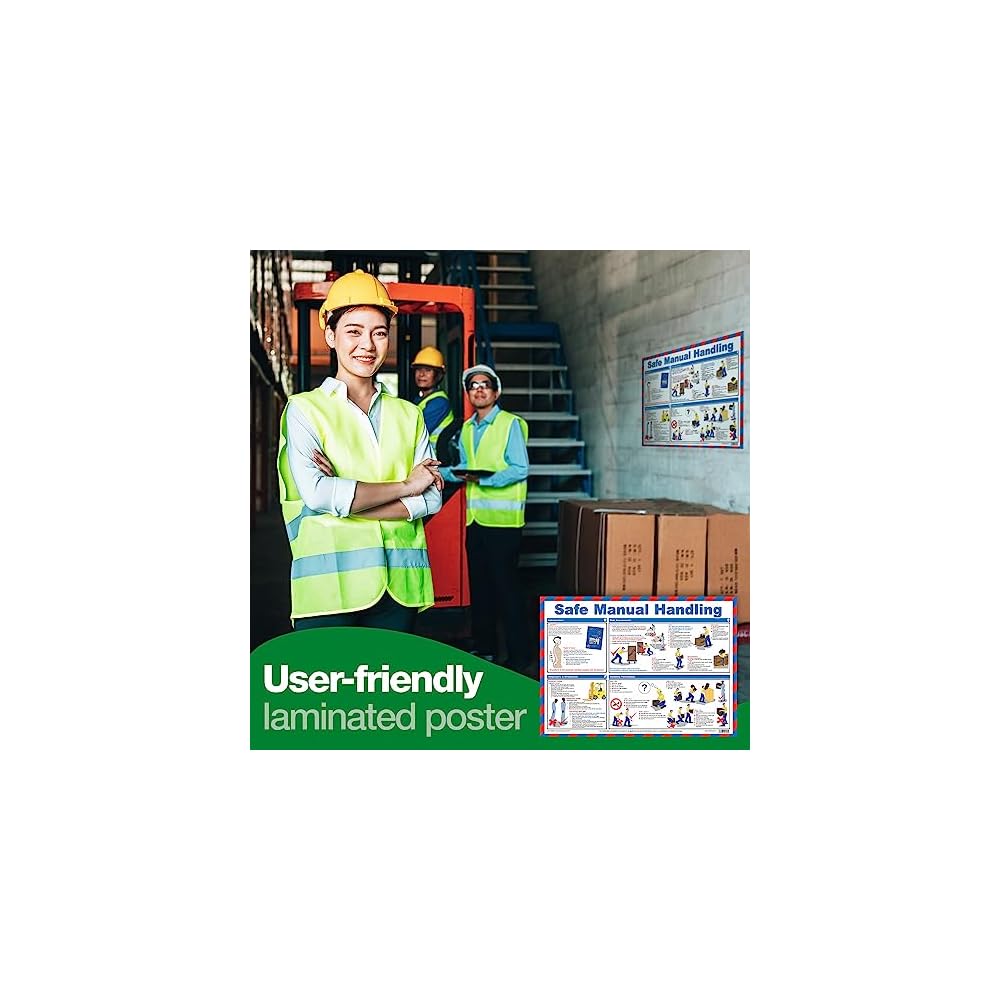 Laminated A2 Safe Manual Handling Poster by Safety Philippines | Ubuy
