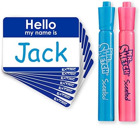 Buy 100 Count Name Tags | Hello My Name is Stickers | Red Name Tag ...