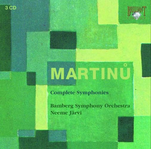 Bohuslav Martinu, Neemi Jarvi, Bamberger Symphoniker - Martinu ...