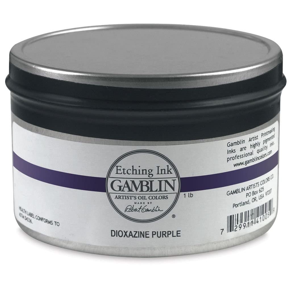 Amazon.com: Gamblin Etching Inks - Dioxazine Purple - 300 Milliliter ...