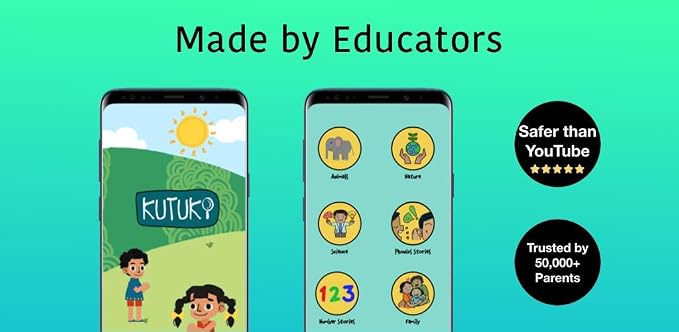Kutuki Kids learn with Songs, Stories & Adventures (App) 12 Months ...