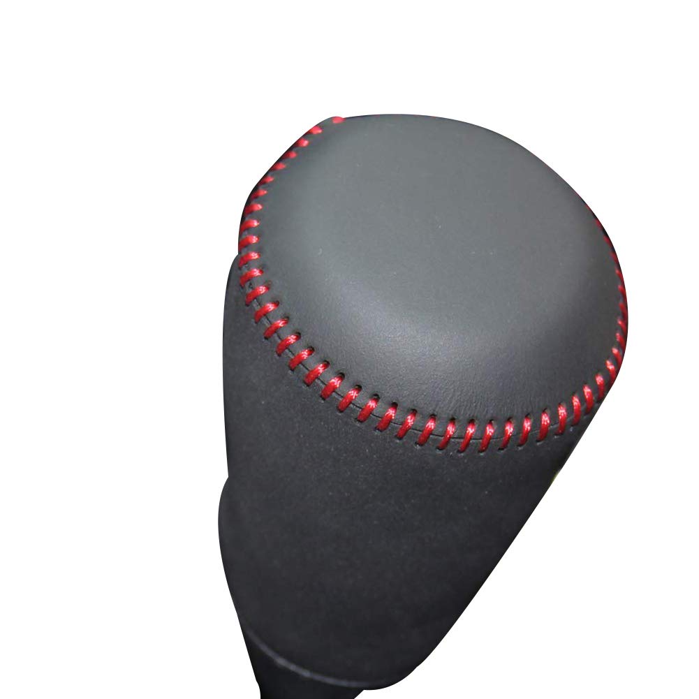 Amazon.com: JI Loncky Genuine Leather Gear Shift Knob Cover for 2007 ...